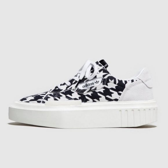 adidas | Shoes | Nwt Adidas Hypersleek Houndstooth Platform W 75 | Poshmark